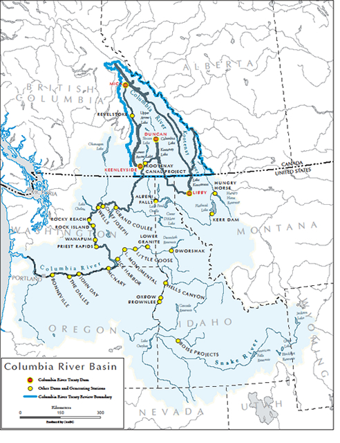 Maps | Columbia River Treaty