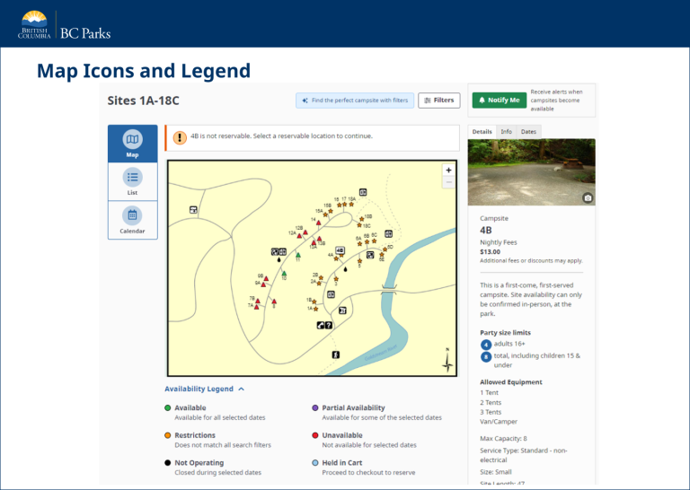 Camping Reservation Service: First Come, First Served – BC Parks Blog