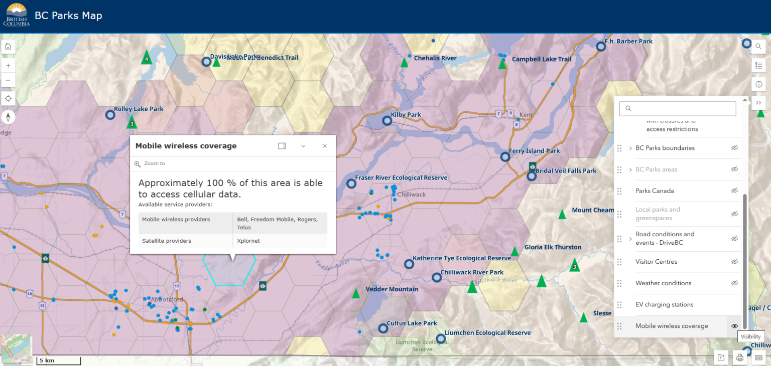 BC Parks maps – BC Parks Blog